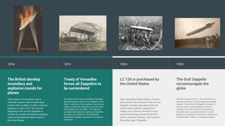 The History of Zeppelins | PPTX
