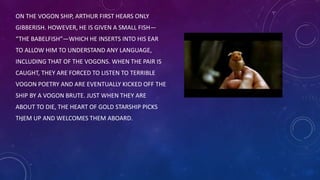 The HITCHHIKER’S GUIDE TO THE GALAXY.pptx