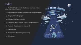 The hitchhiker's guide to the galaxy by douglas adams slide - ppt | PPTX