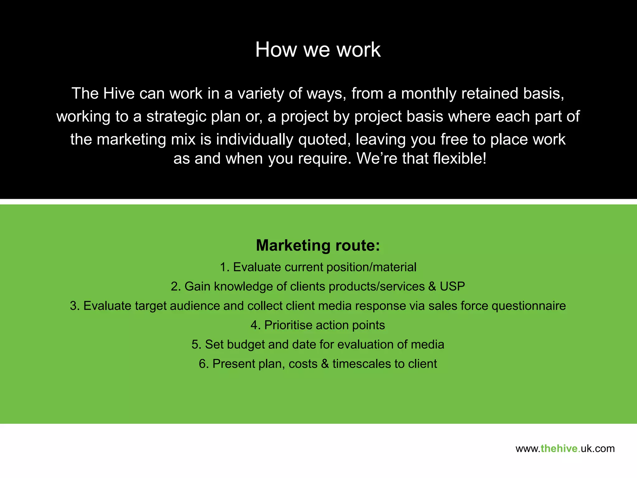 The Hive Overview Presentation | PPTX