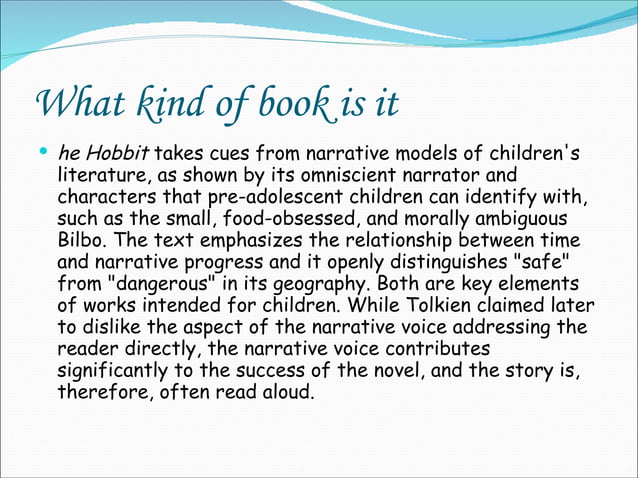 The Hobbit | PPT