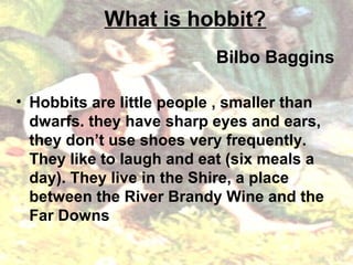 The Hobbit | PPT