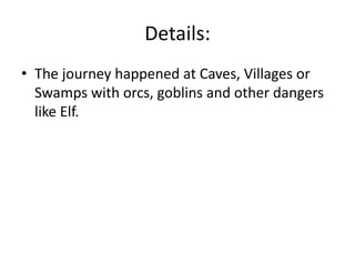 Paulson Tran_The Hobbit_Final Project PPT | PPT