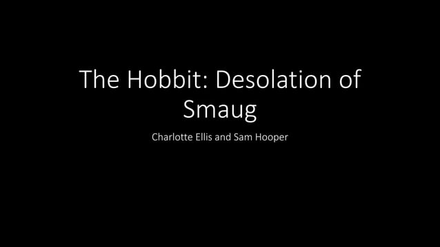 The hobbit presentation | PPT