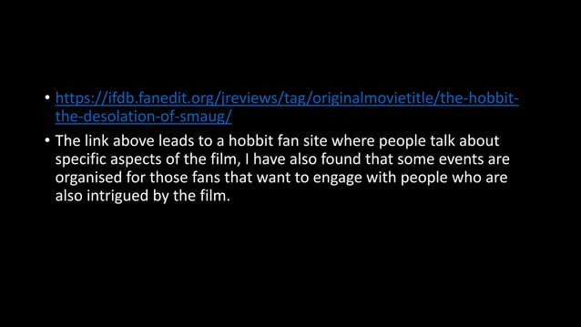 The hobbit presentation | PPT
