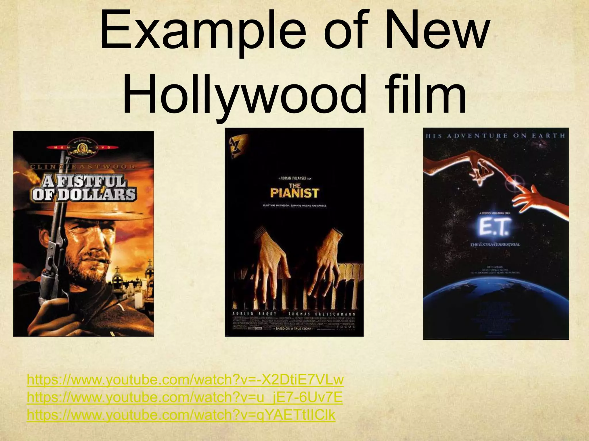 The hollywood film industry | PPTX