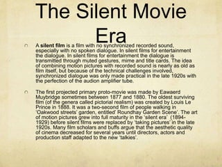 The hollywood film industry | PPTX