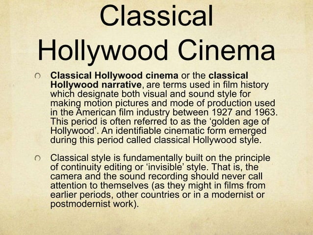 The hollywood film industry | PPT