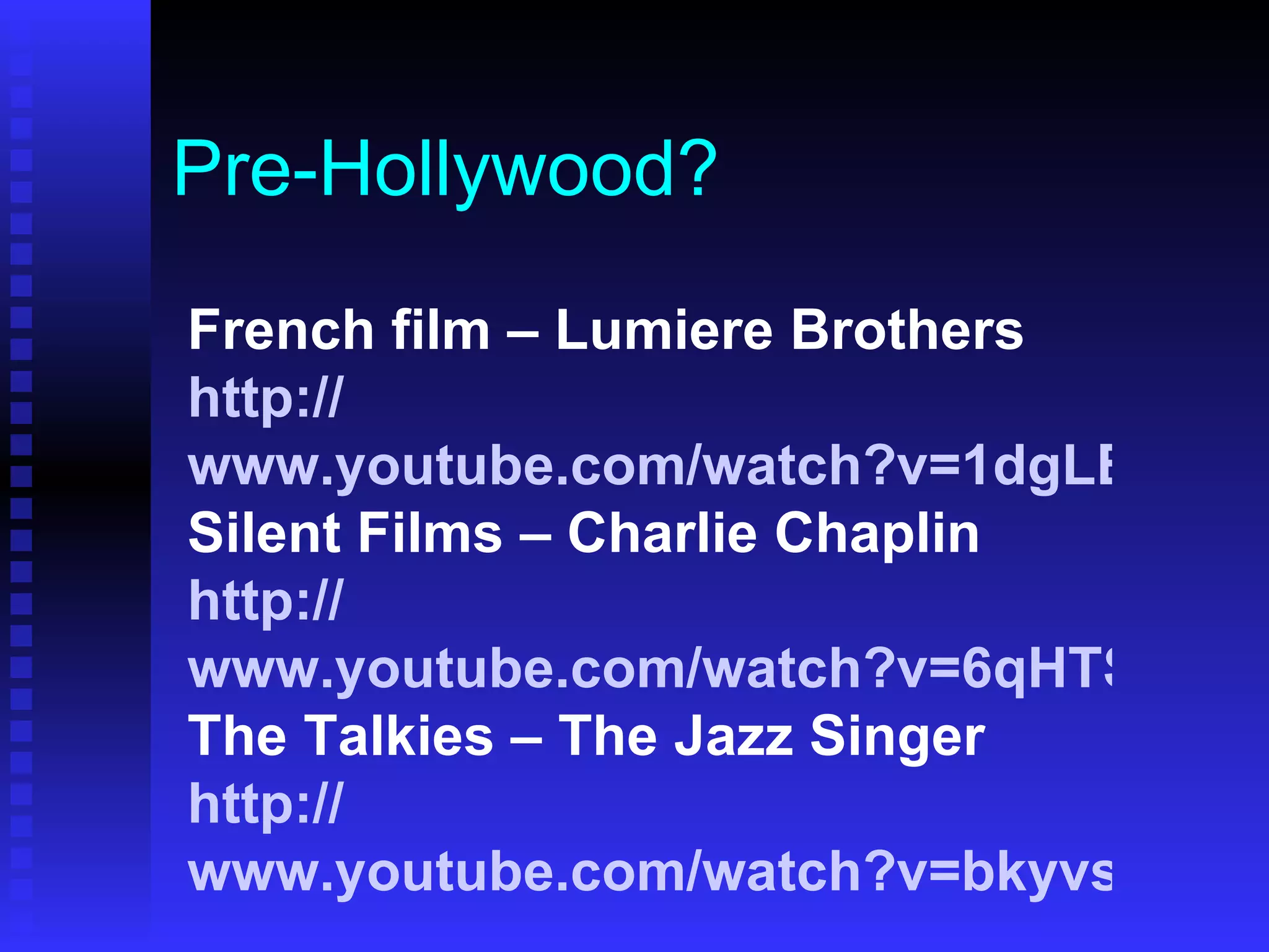 The hollywood studio system | PPT