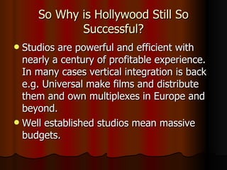 The Hollywood Studio System Updated | PPT
