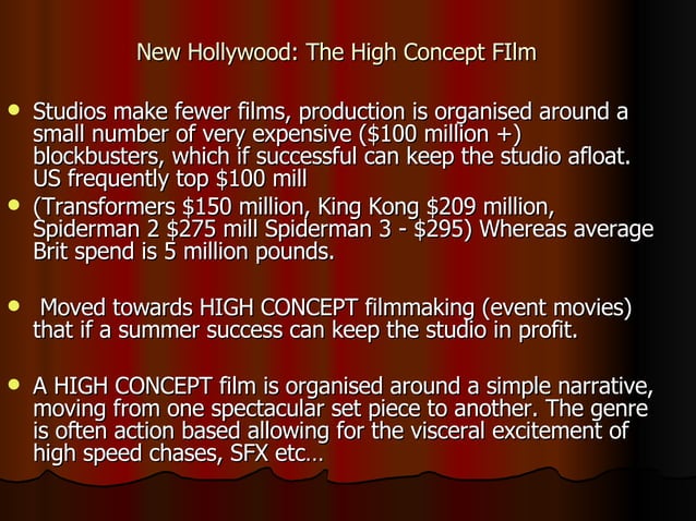 The Hollywood Studio System Updated | PPT