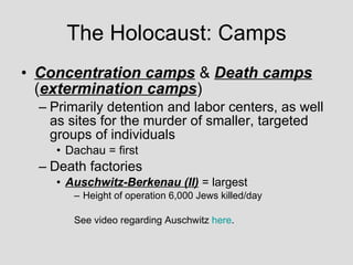 The Holocaust | PPT