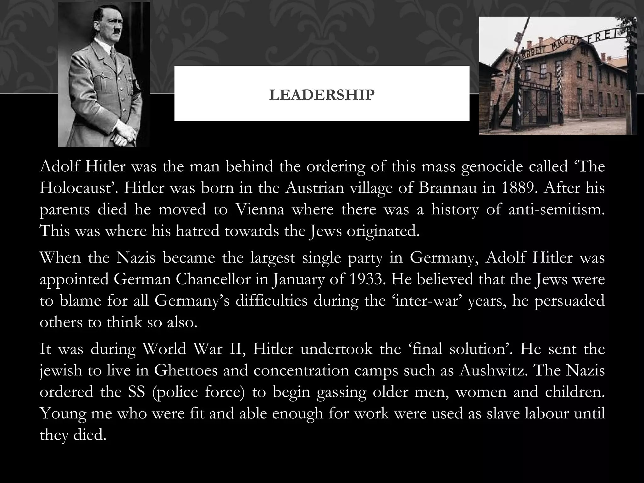 The holocaust | PPT