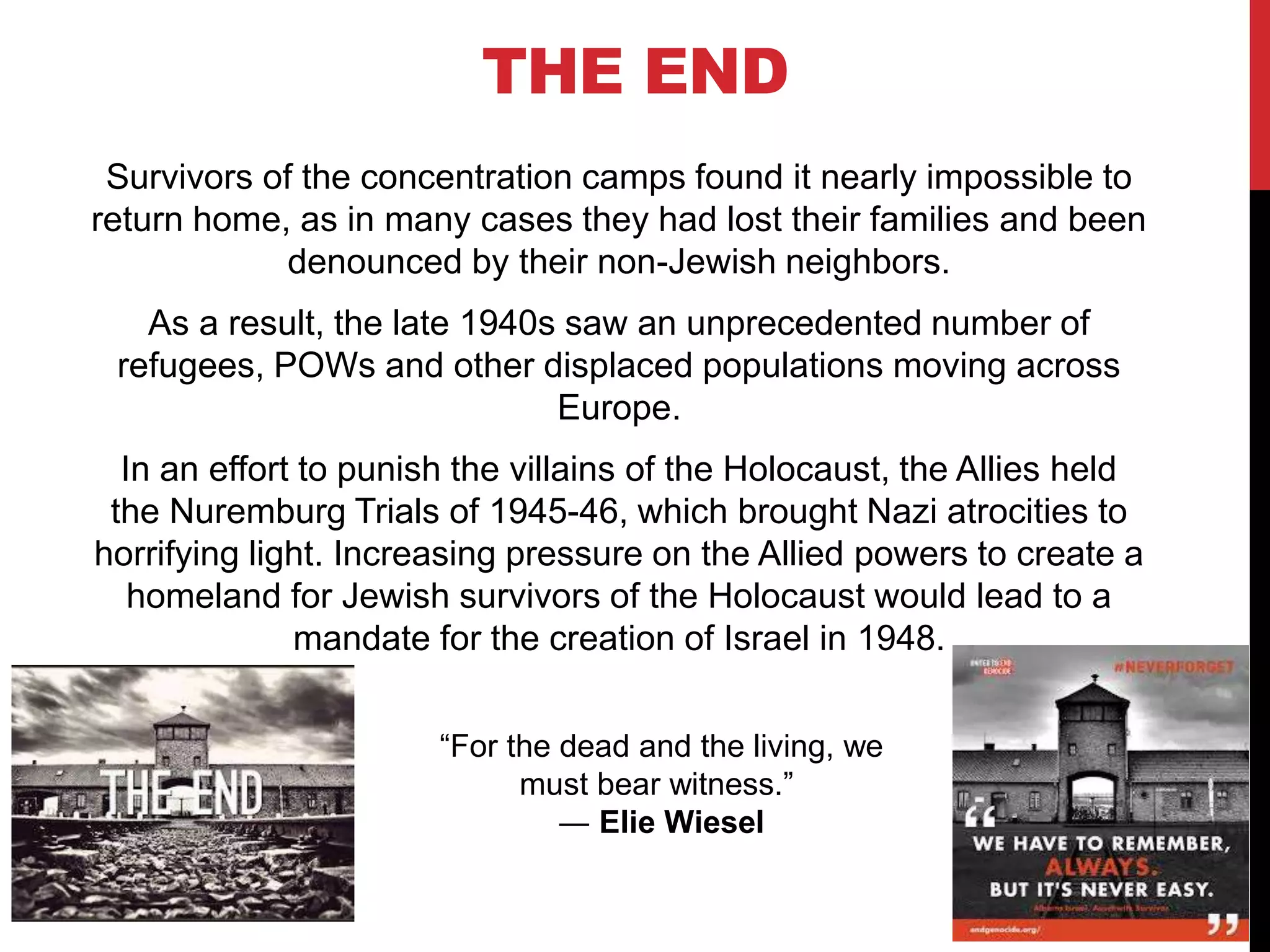 The Holocaust | PPTX