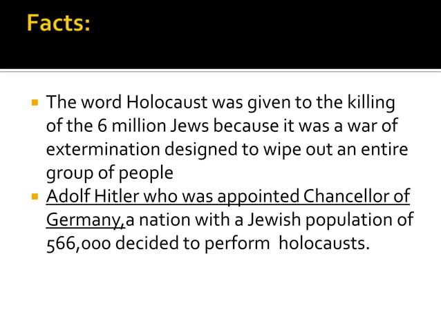 The holocaust | PPT