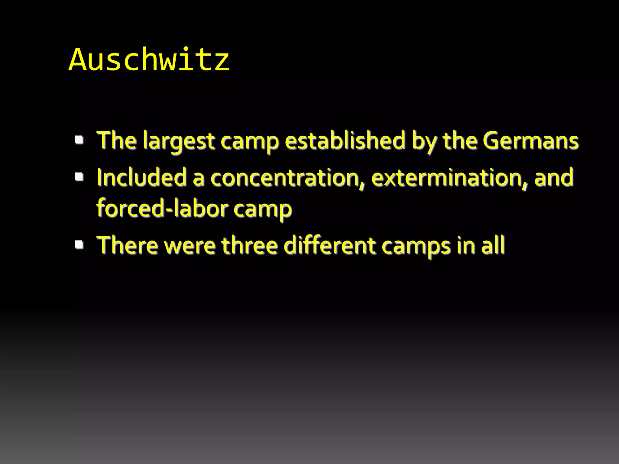 The Four Stages of the Holocaust | PPTX