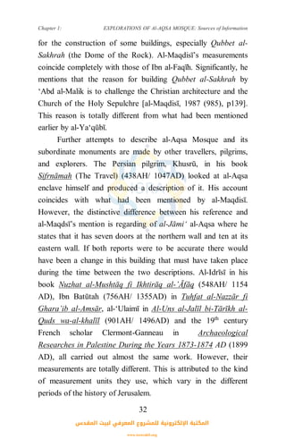 The Architectural Development Of Al-Aqsa Mosque in The Early Islamic ...
