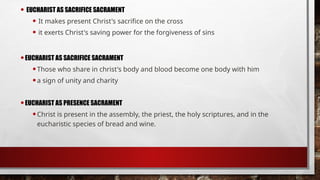 Powerpoint presentation about THE HOLY EUCHARIST.pptx