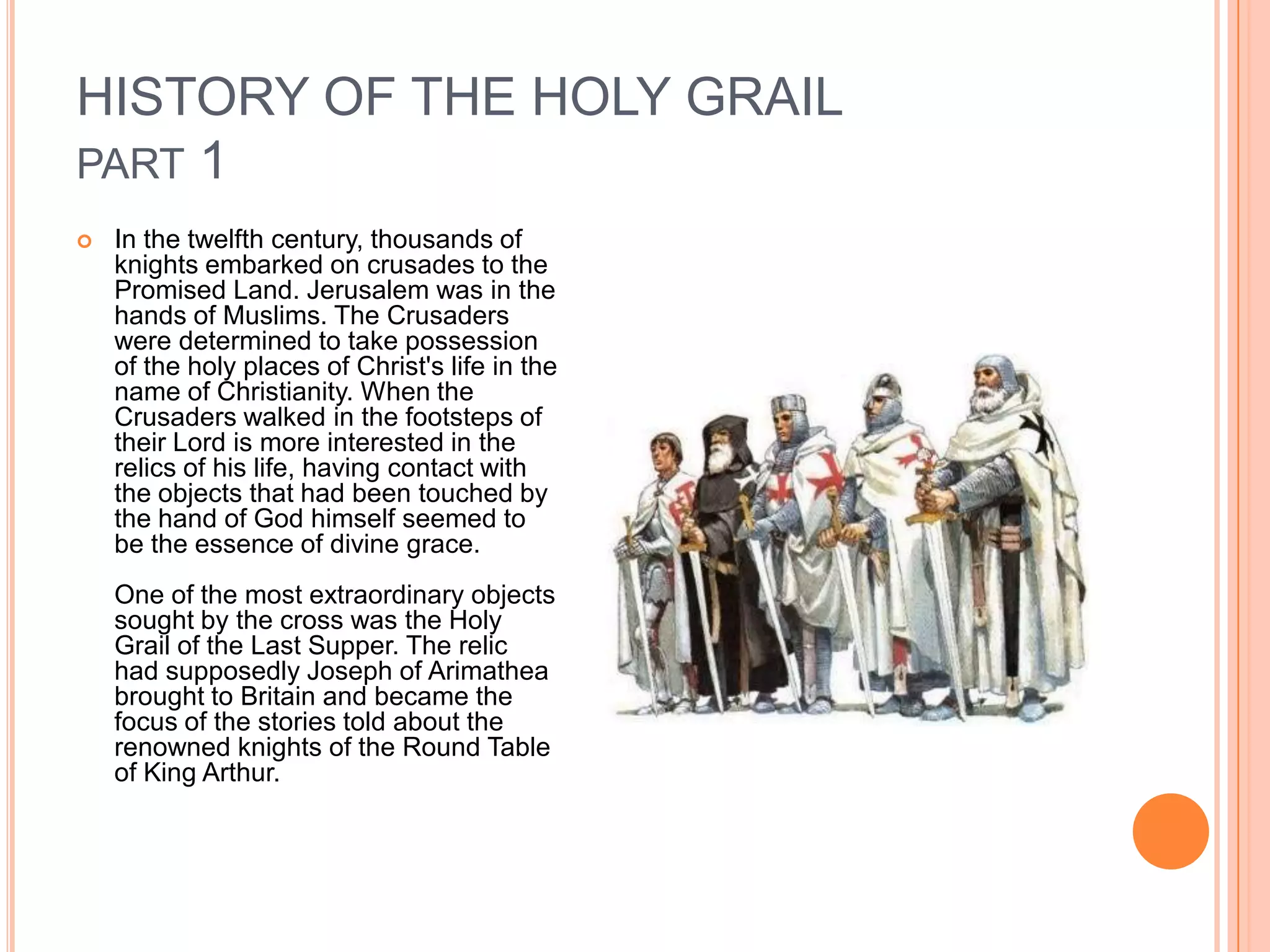 The holy grail | PPTX