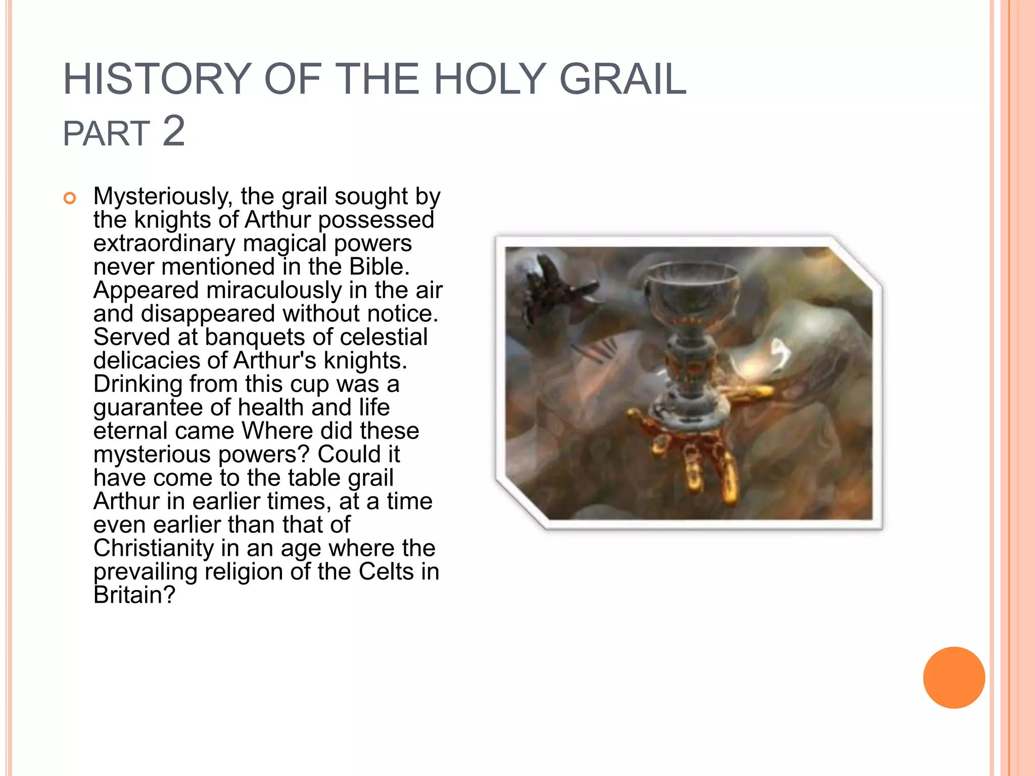 The holy grail | PPTX