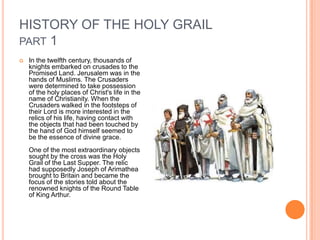 The holy grail | PPTX