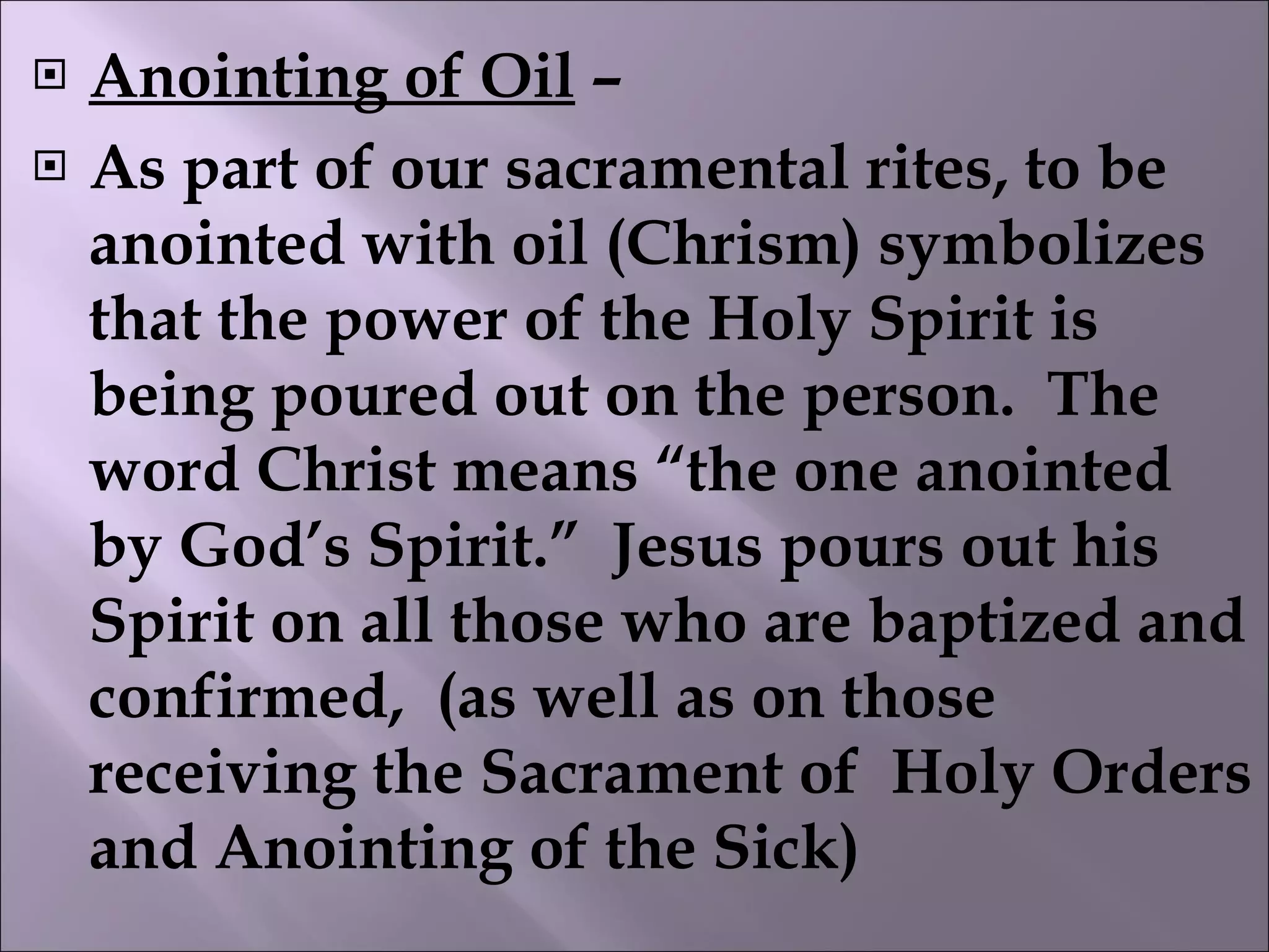 The Holy Spirit (CL) | PPT