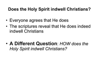 The Holy Spirit Indwelling | PPT