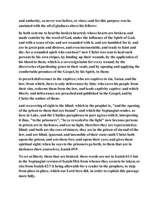 The holy spirit anointing of jesus | DOCX