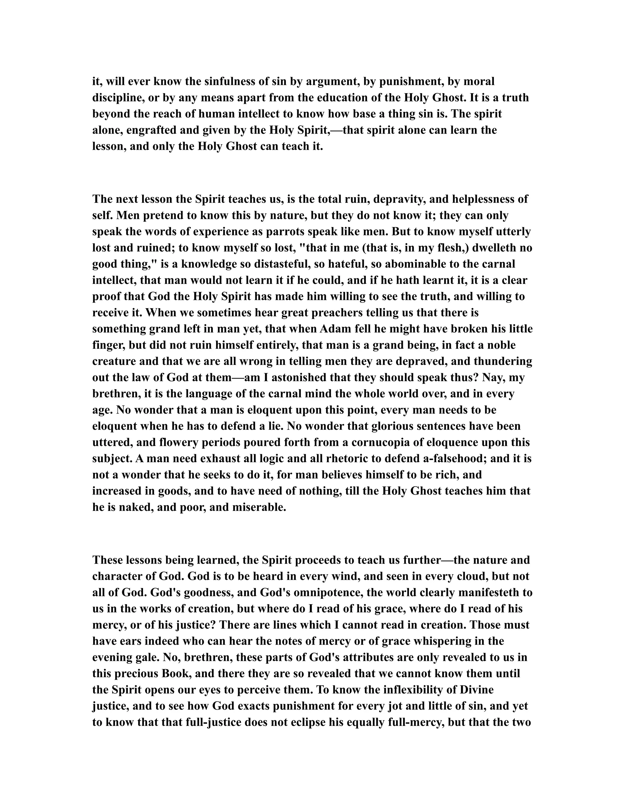 The holy spirit as teacher | RTF | Spirituality | Religion & Spirituality