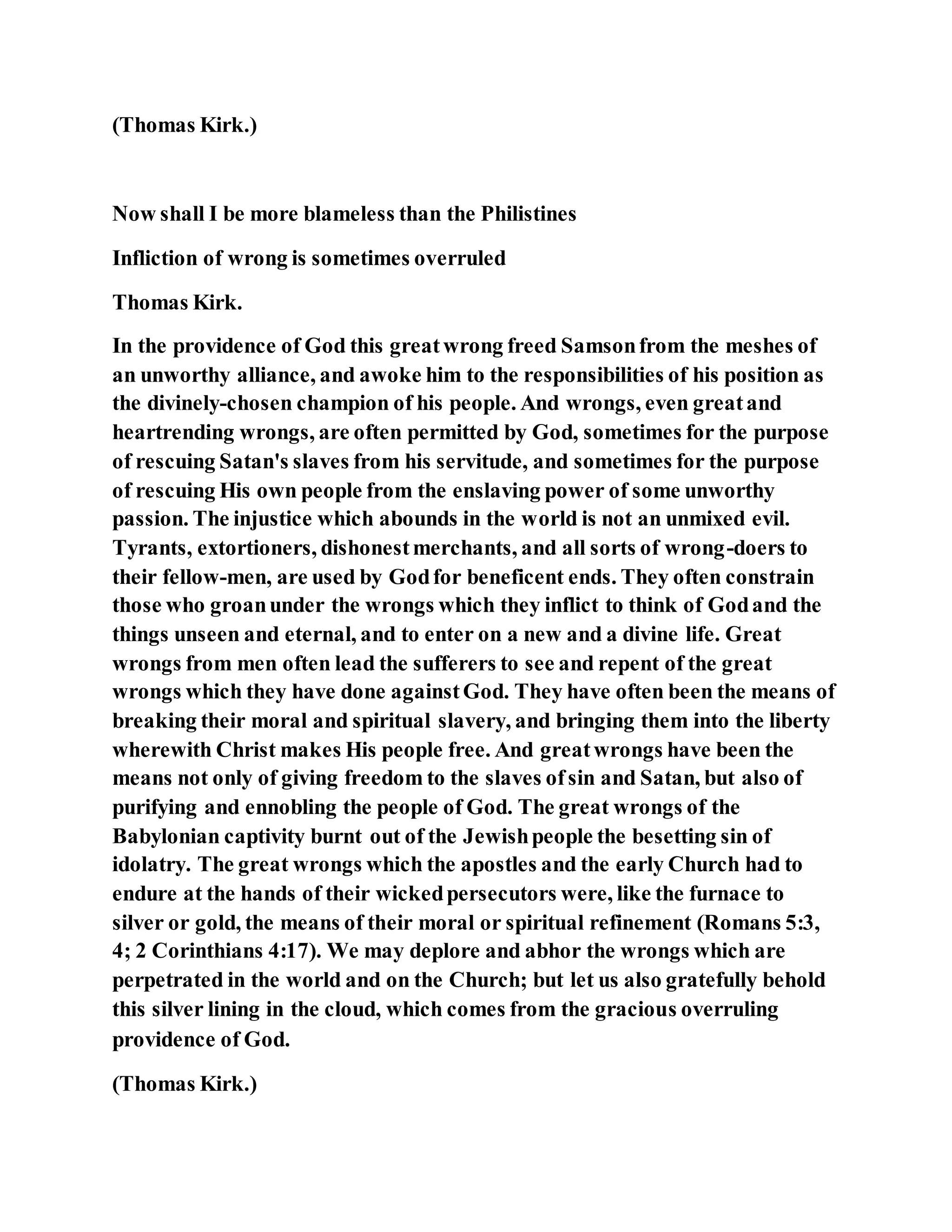 The holy spirit came upon samson | DOCX | Christianity | Religion ...