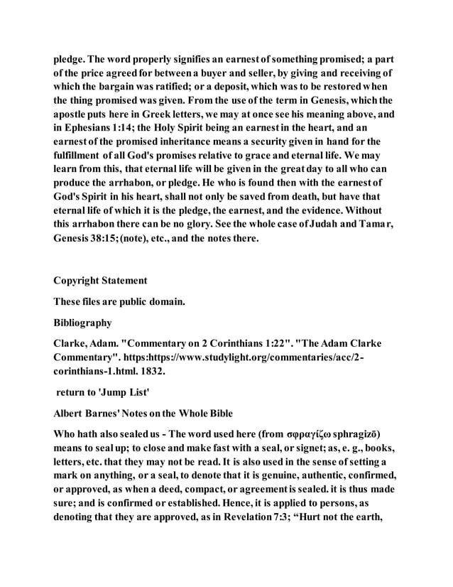 The holy spirit deposit | PDF