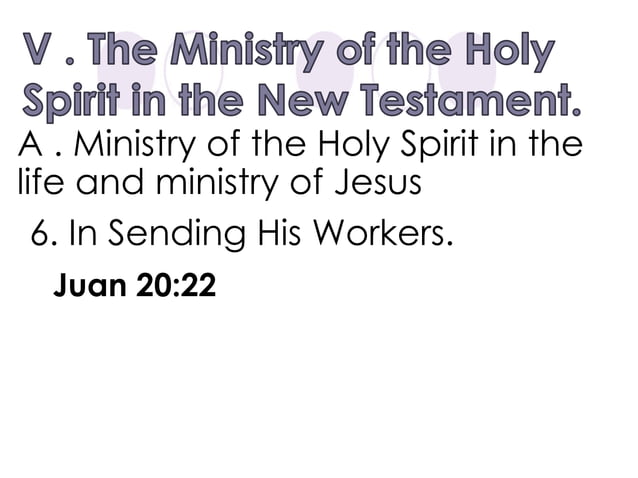 The holy spirit doctrine | PPTX