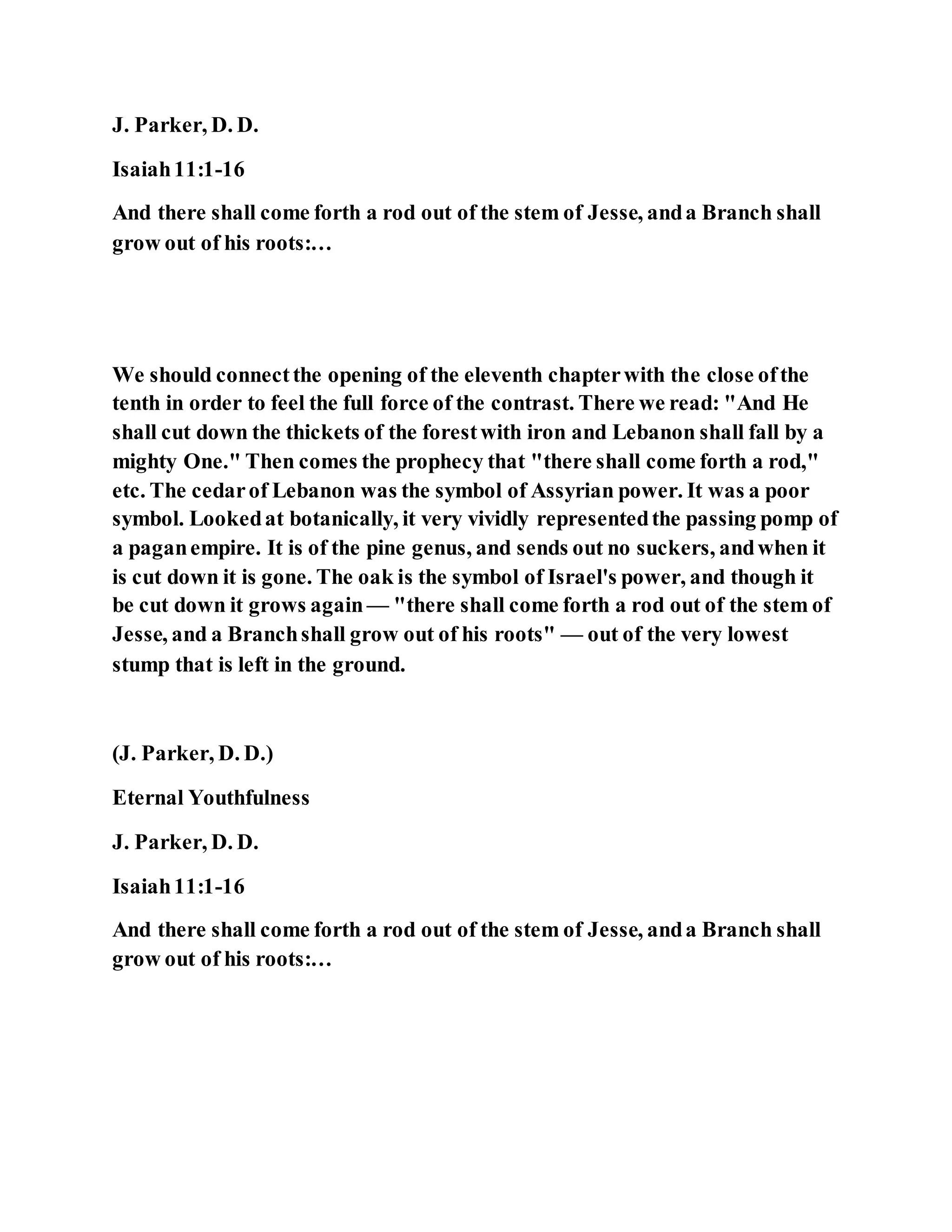 The holy spirit in isaiah 11 verse 2 | DOCX