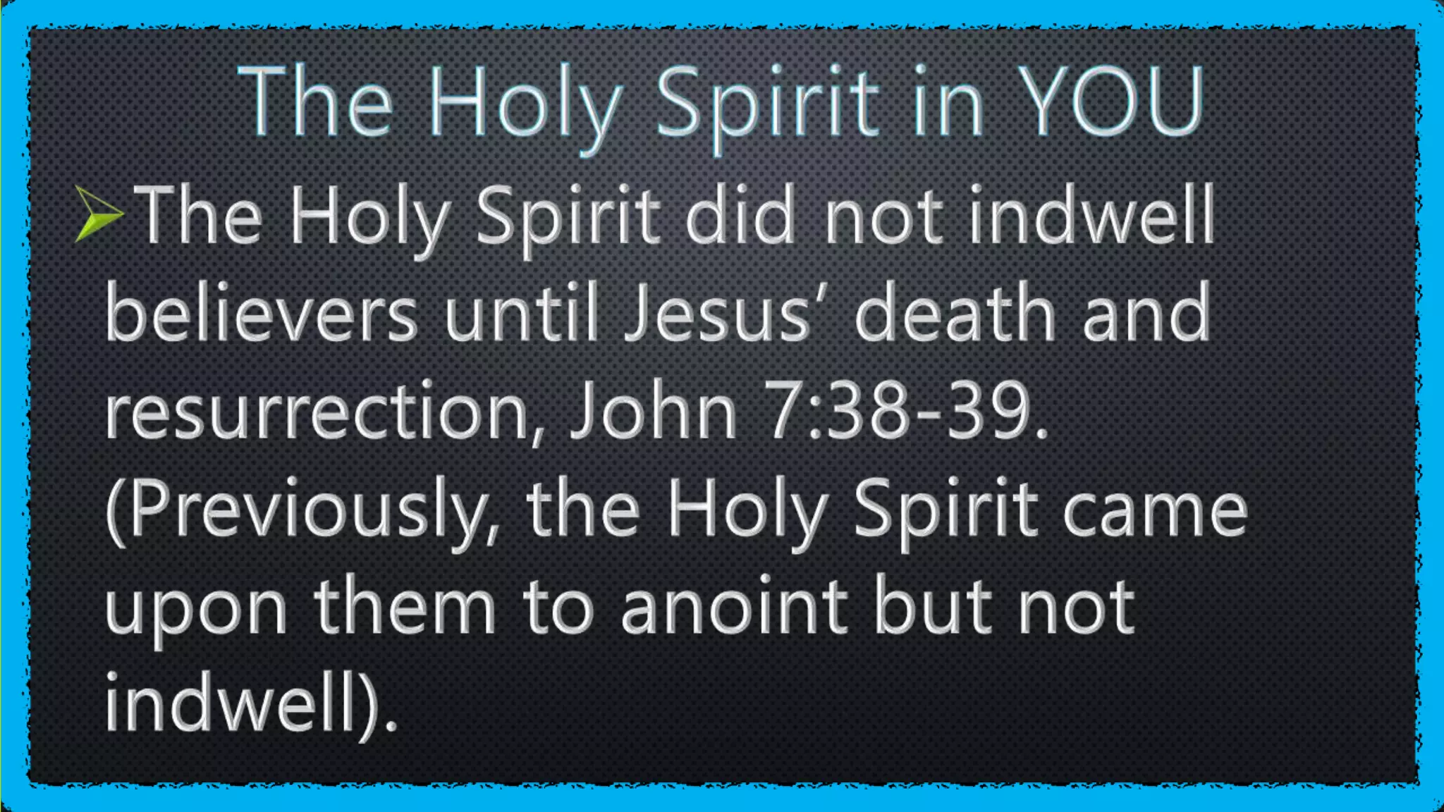 The Holy Spirit in John 5-28-23 PPT.pptx