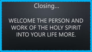 The Holy Spirit in John 5-28-23 PPT.pptx