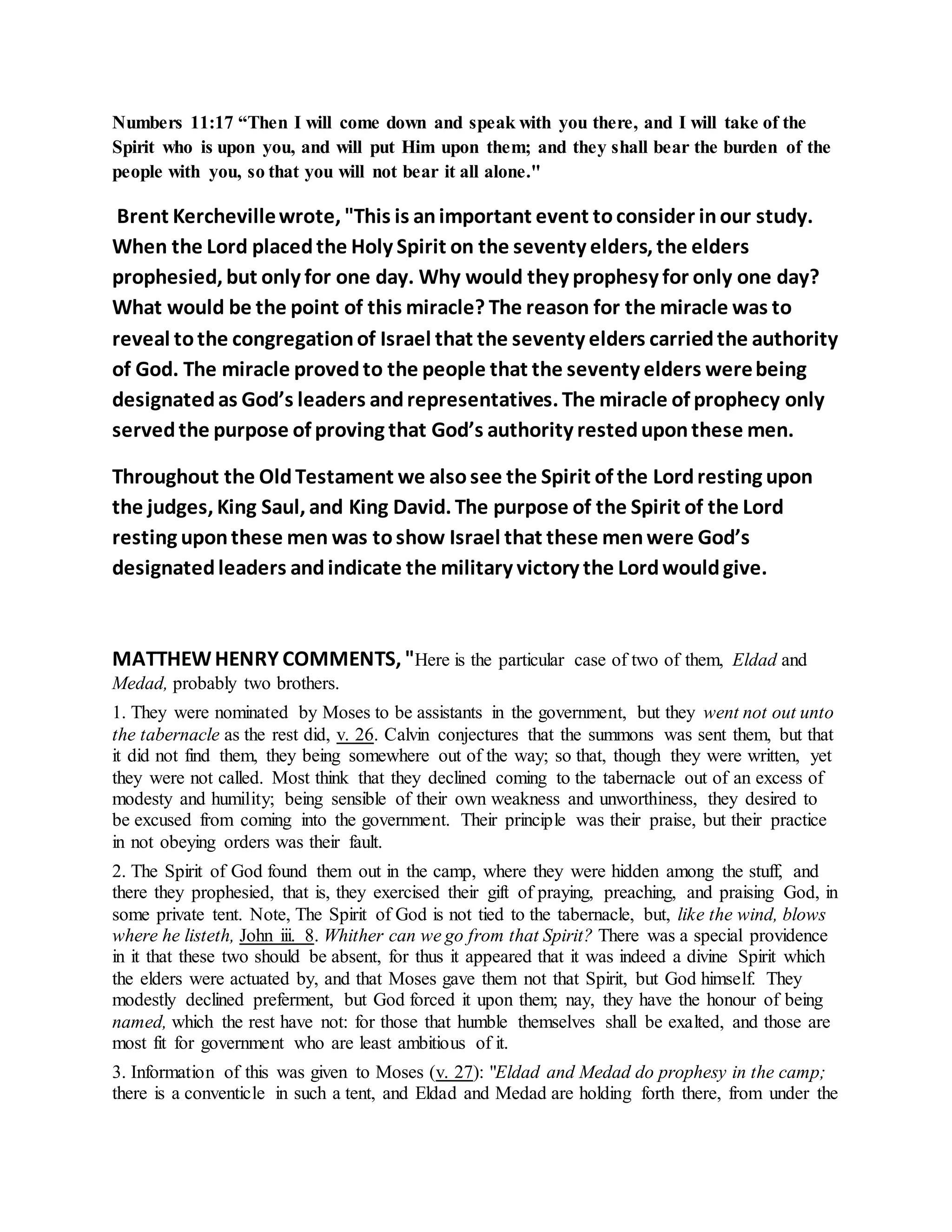 The holy spirit in numbers | DOCX