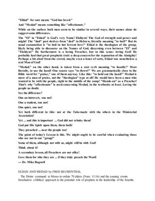 The holy spirit in numbers | DOCX