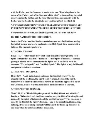 The holy spirit in systematic theology | DOCX