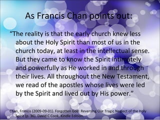 Holy Spirit in Us | PPT