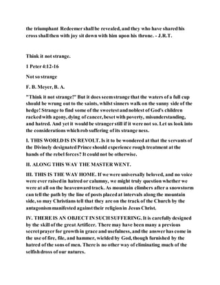 The holy spirit of glory | DOCX