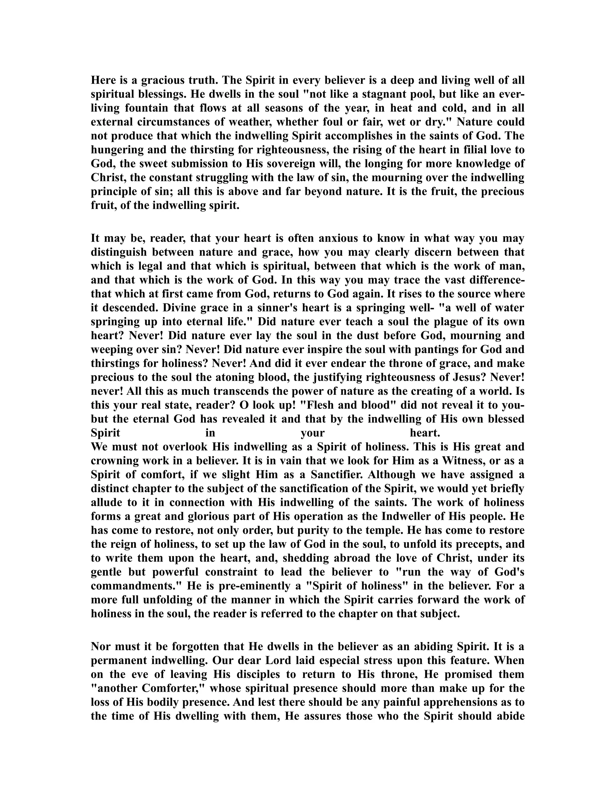 The holy spirit temple | PDF