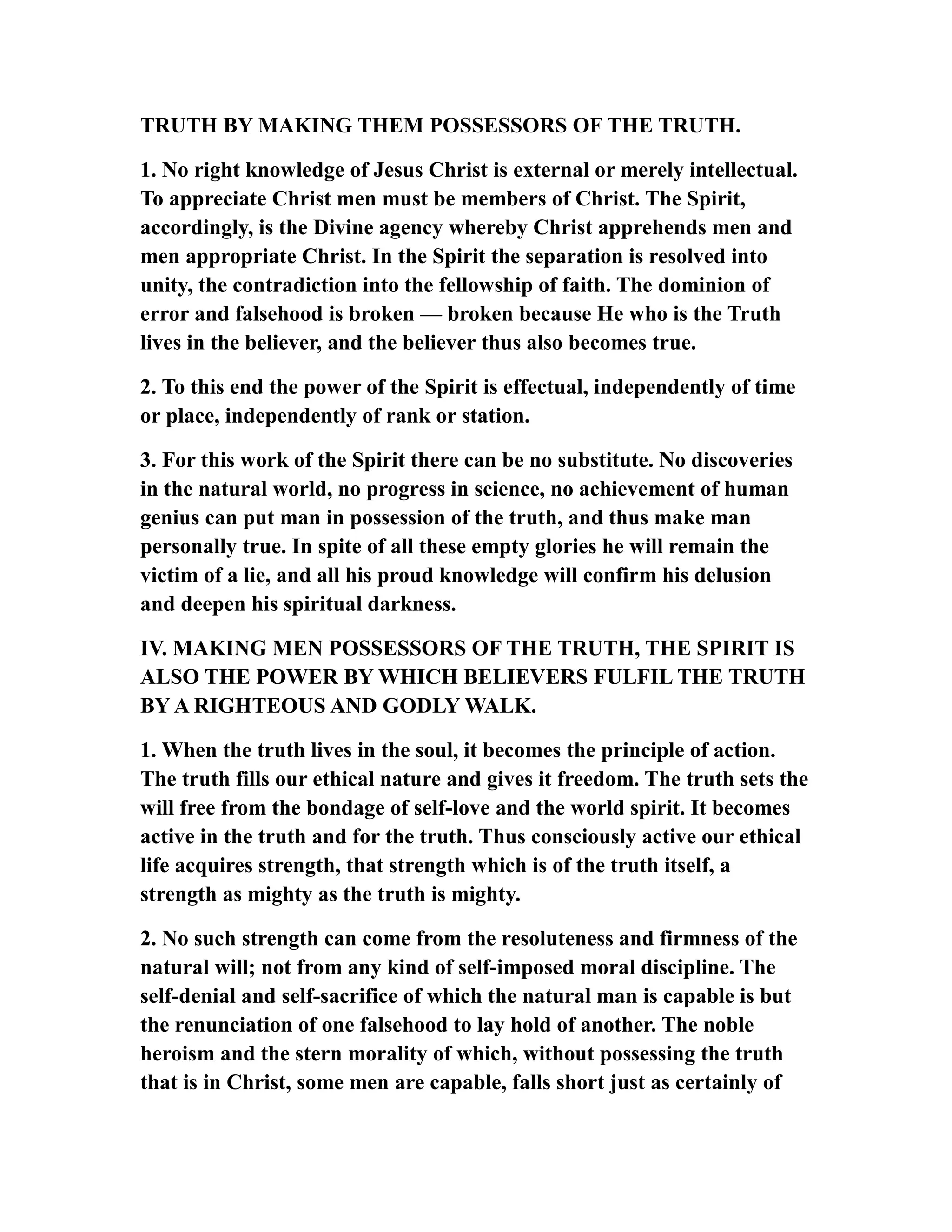 The holy spirit testifies about jesus | RTF | Spirituality | Religion ...