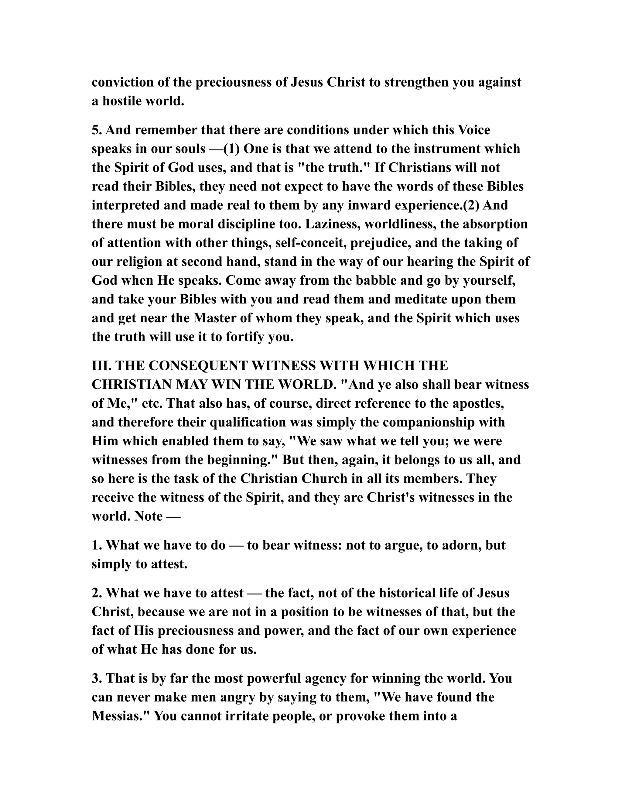 The holy spirit testifies about jesus | RTF | Spirituality | Religion ...