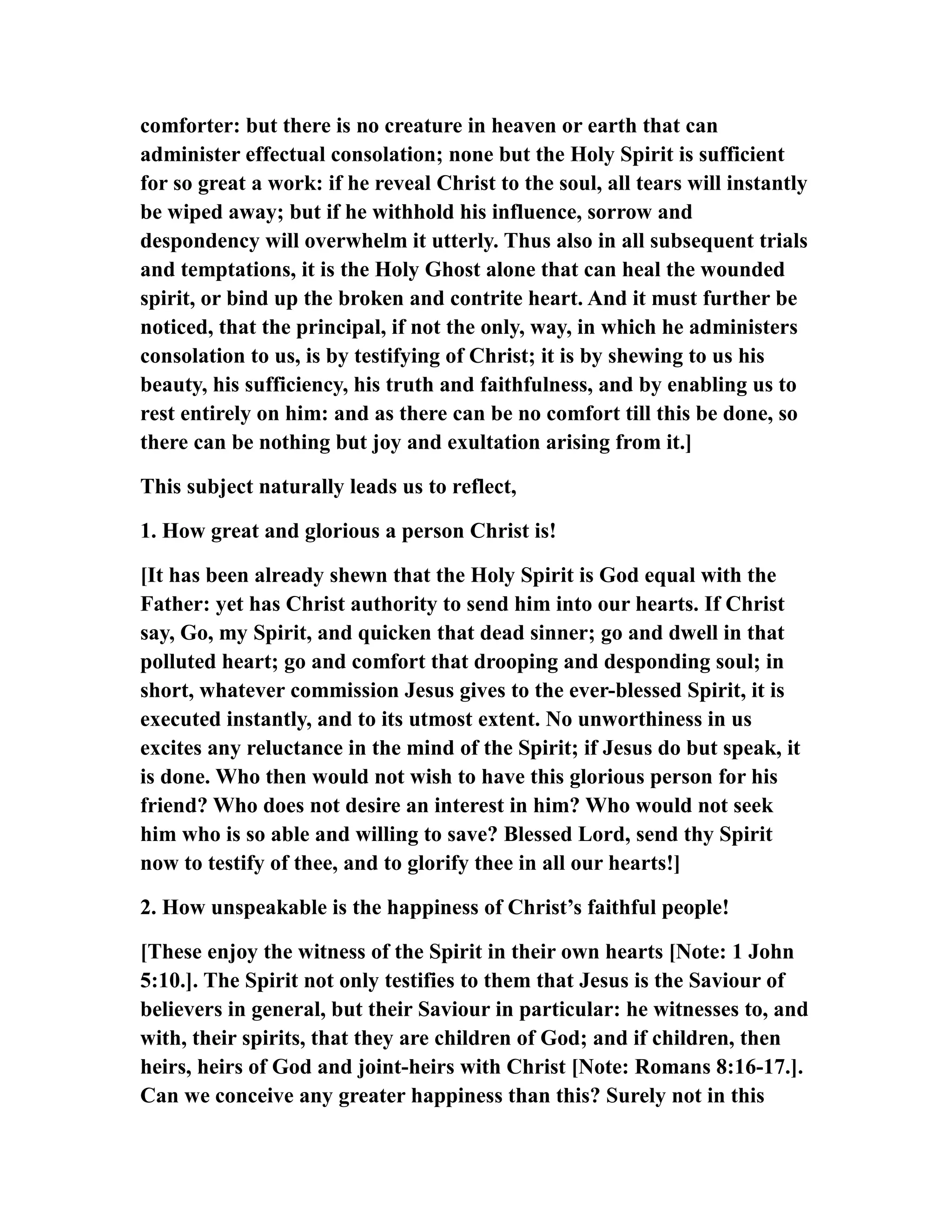 The holy spirit testifies about jesus | RTF | Spirituality | Religion ...