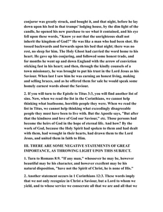 The holy spirit testifies about jesus | RTF