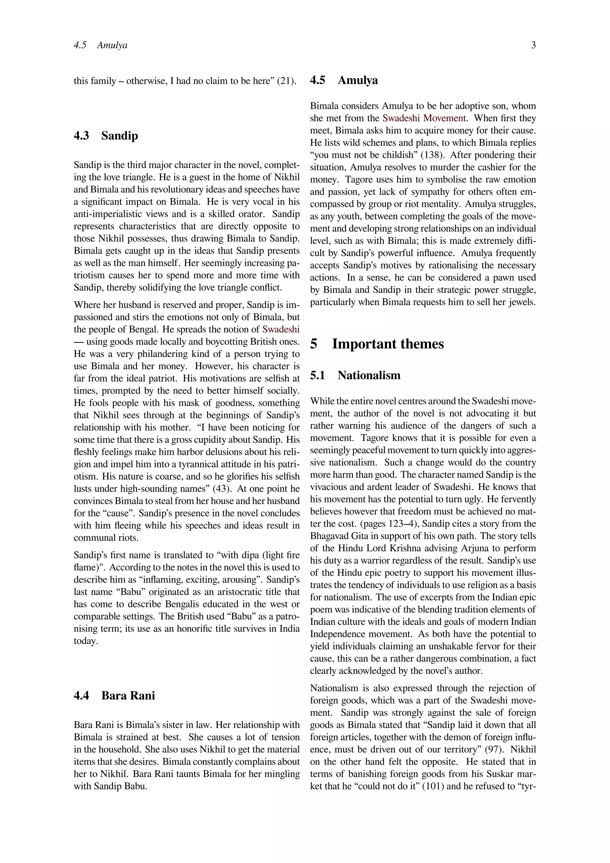 The home and the world | PDF