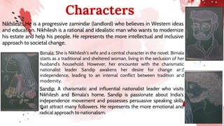 'The Home and The World' introductory presentation | PPTX