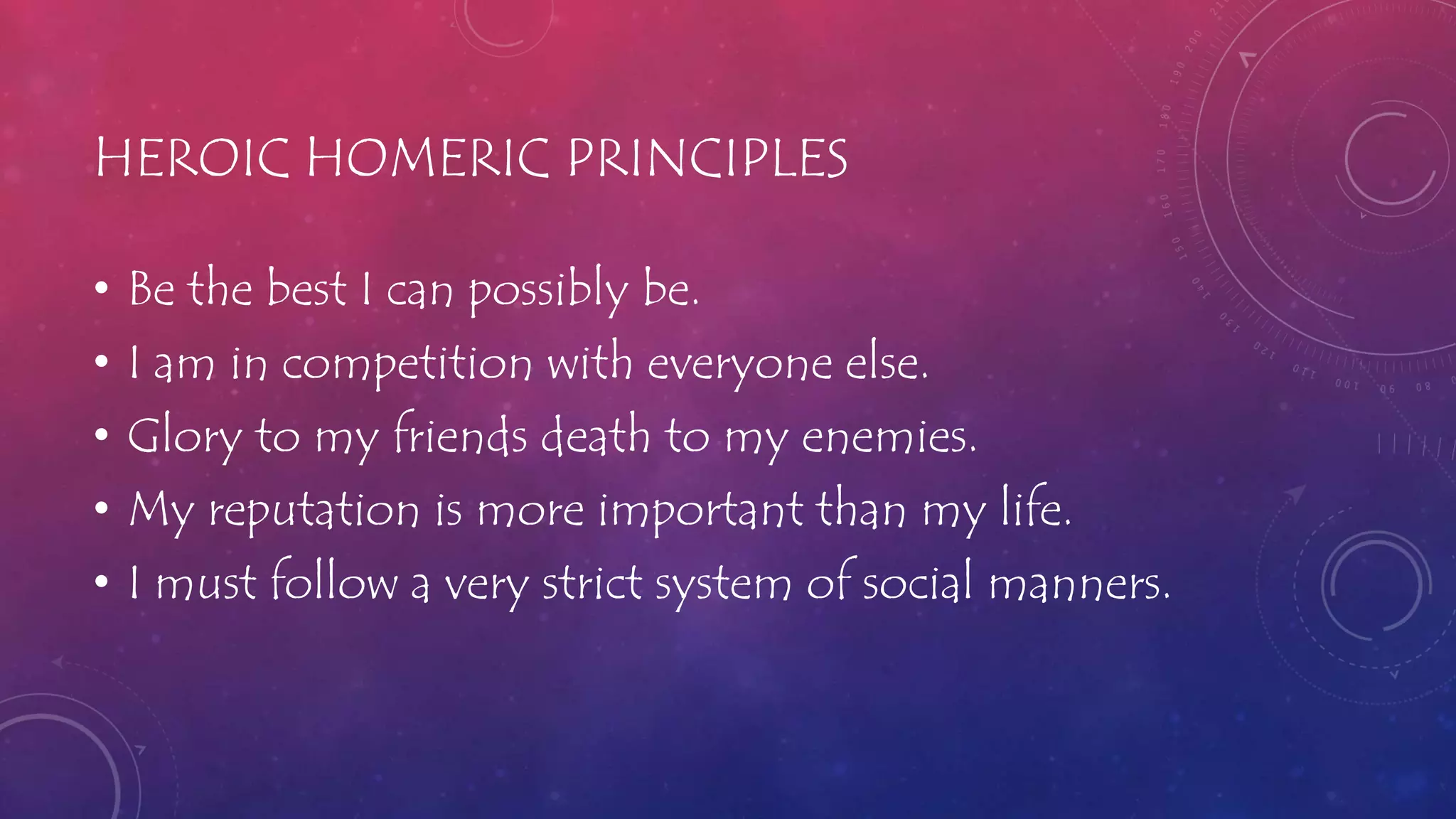 The homeric code | PPTX