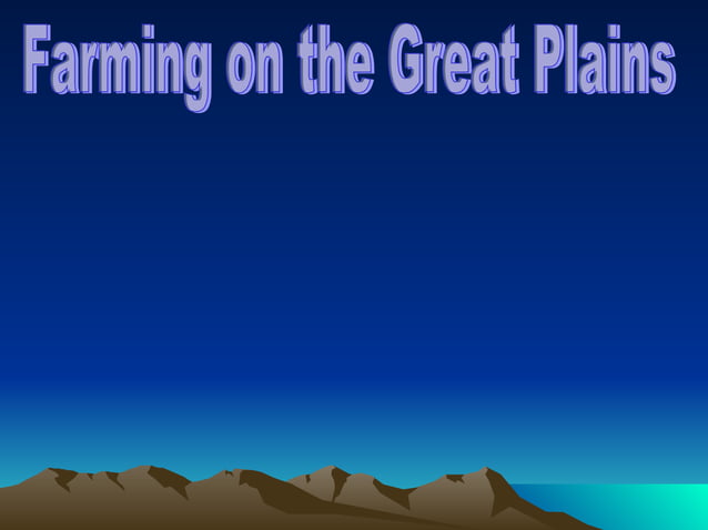 The Homesteaders Lesson | PPT | Agriculture | Industries