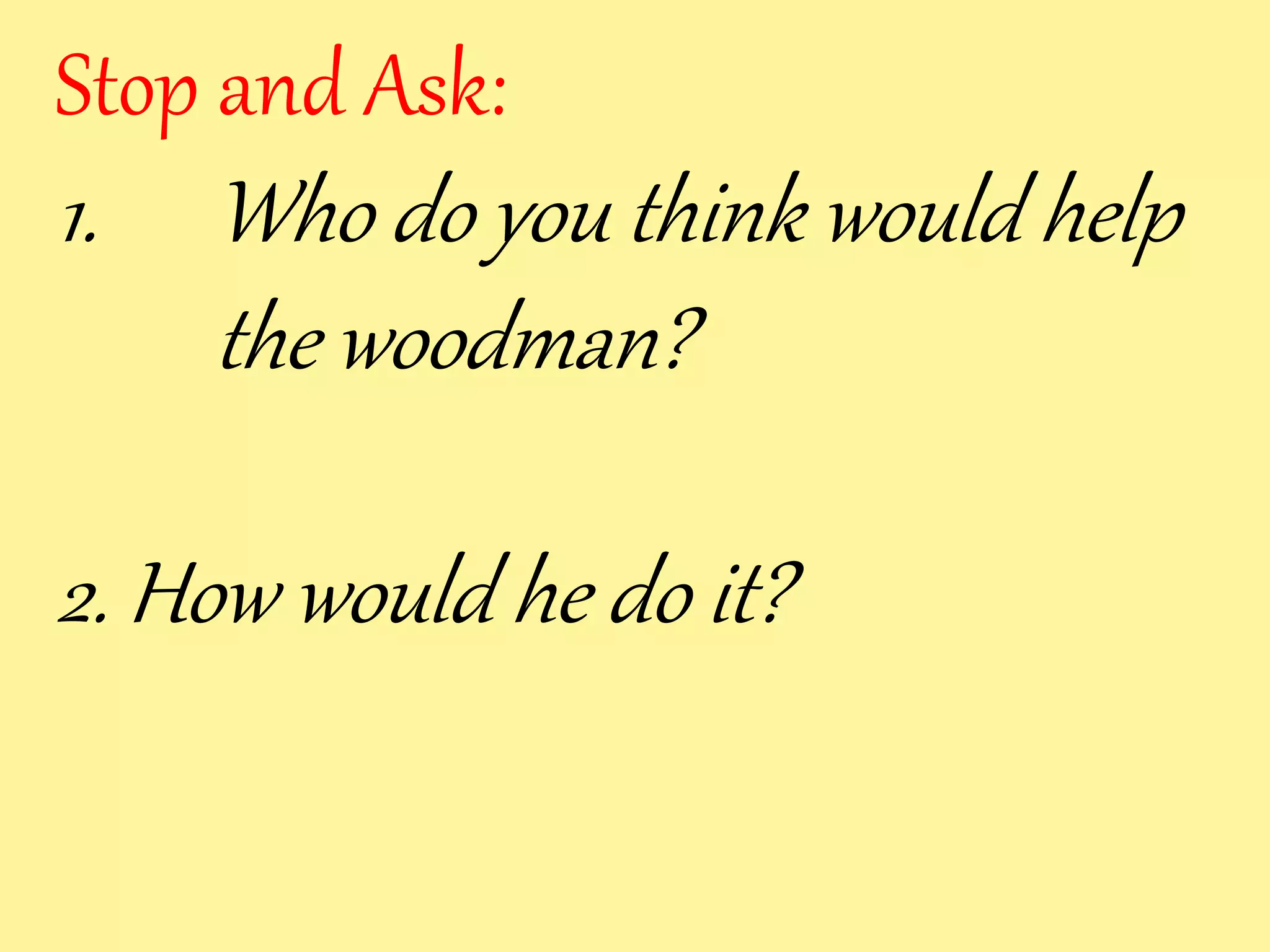 The Honest Woodman.pptx